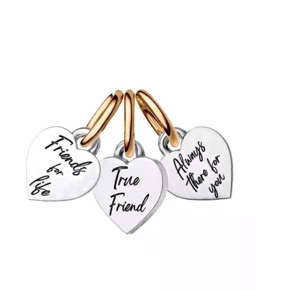 Pandora | Jewelry | Pandora Twotone Splittable Friendship Triple Dangle ...